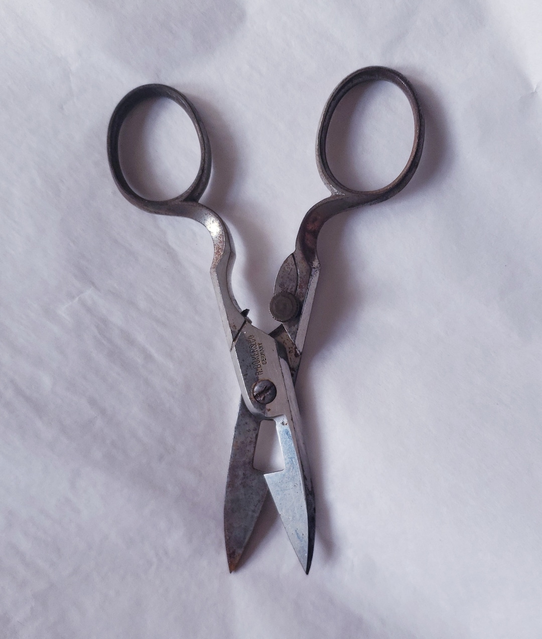 Antique / Vintage Buttonhole Scissors, Germany - Etsy