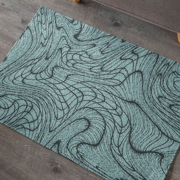 Swirl Rug - Etsy