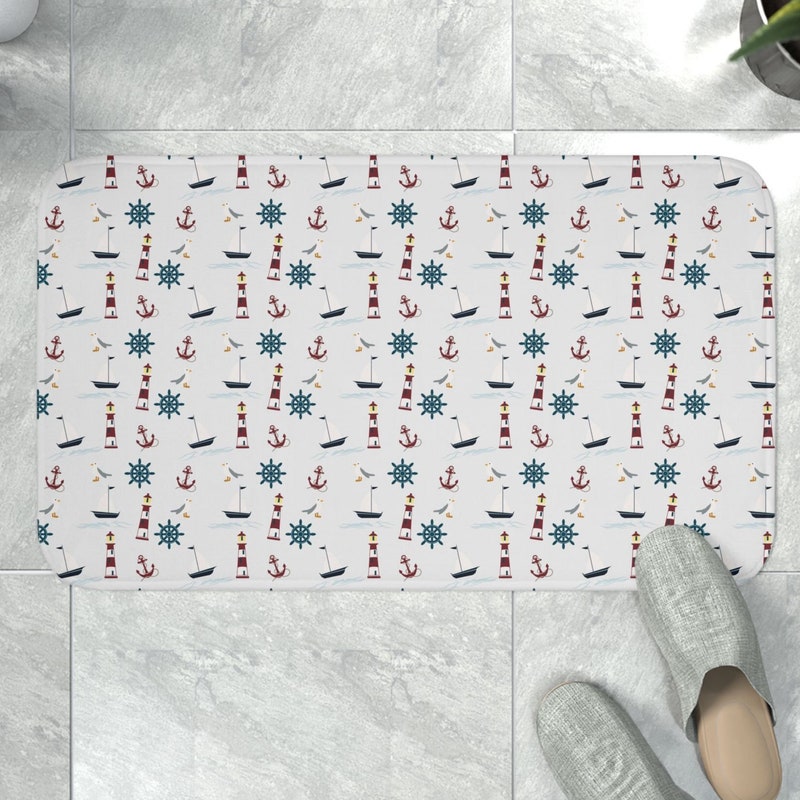 Nautical Bath Decor - Etsy