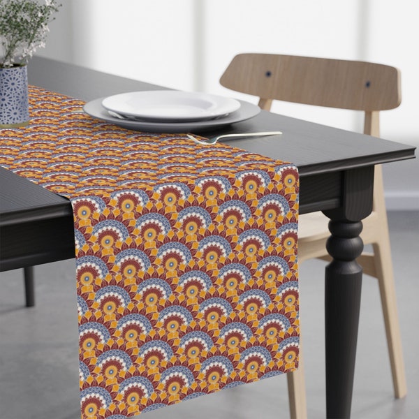Orange Table Runner - Etsy