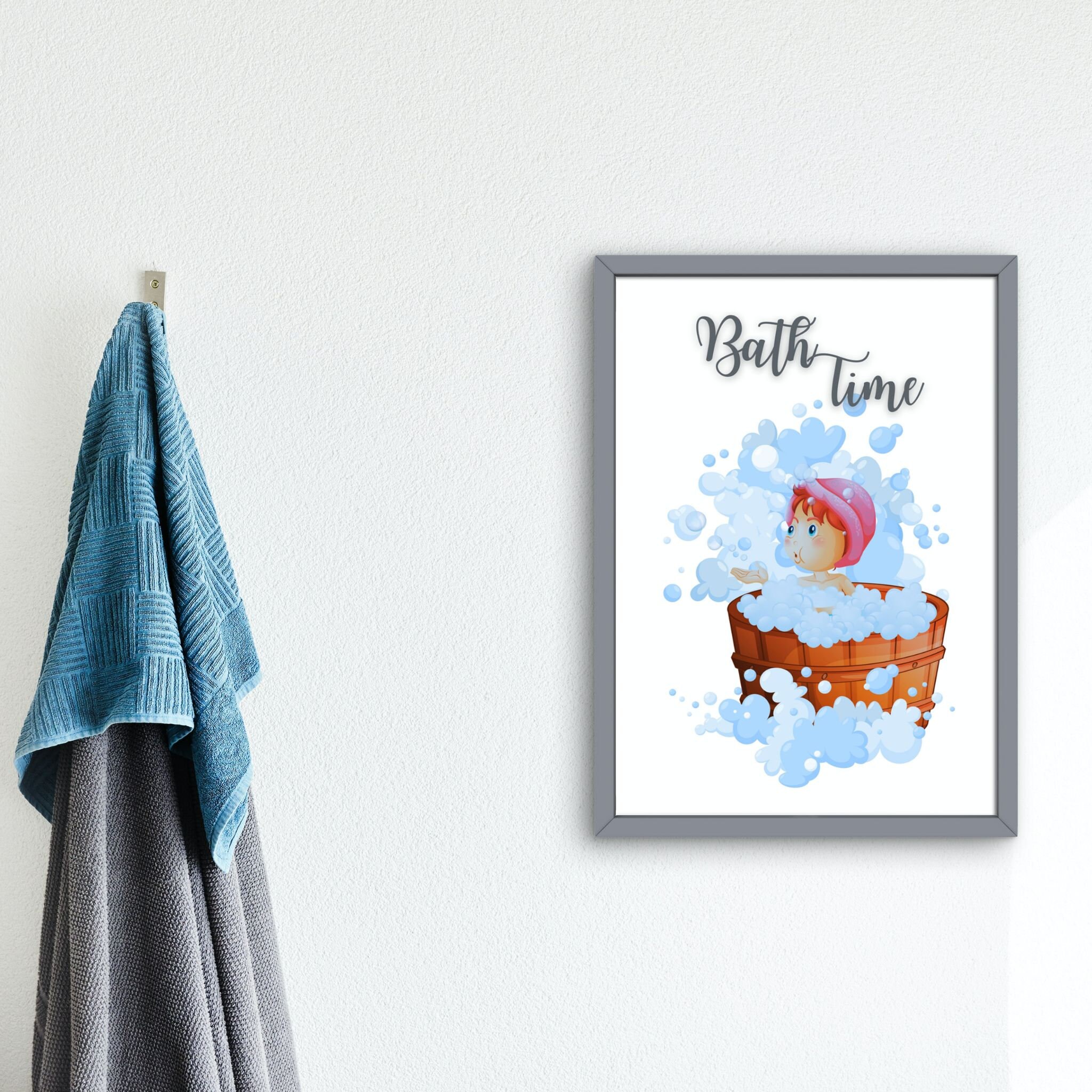 Bath Time Bubbles, Digital Download, Bathroom Wall Art, Bathroom Decor ...