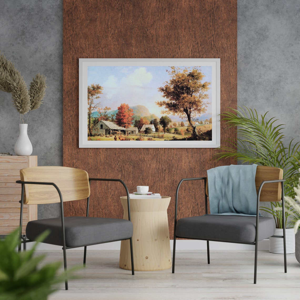 Autumn on the Farm, Warm Aesthetic Decor, Vintage Farmhouse, Fall Farm ...