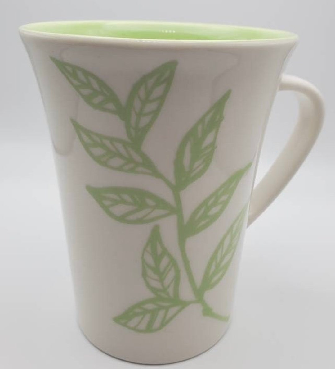 Starbucks Vintage Tazo Green Leaves Tea Mug - Etsy
