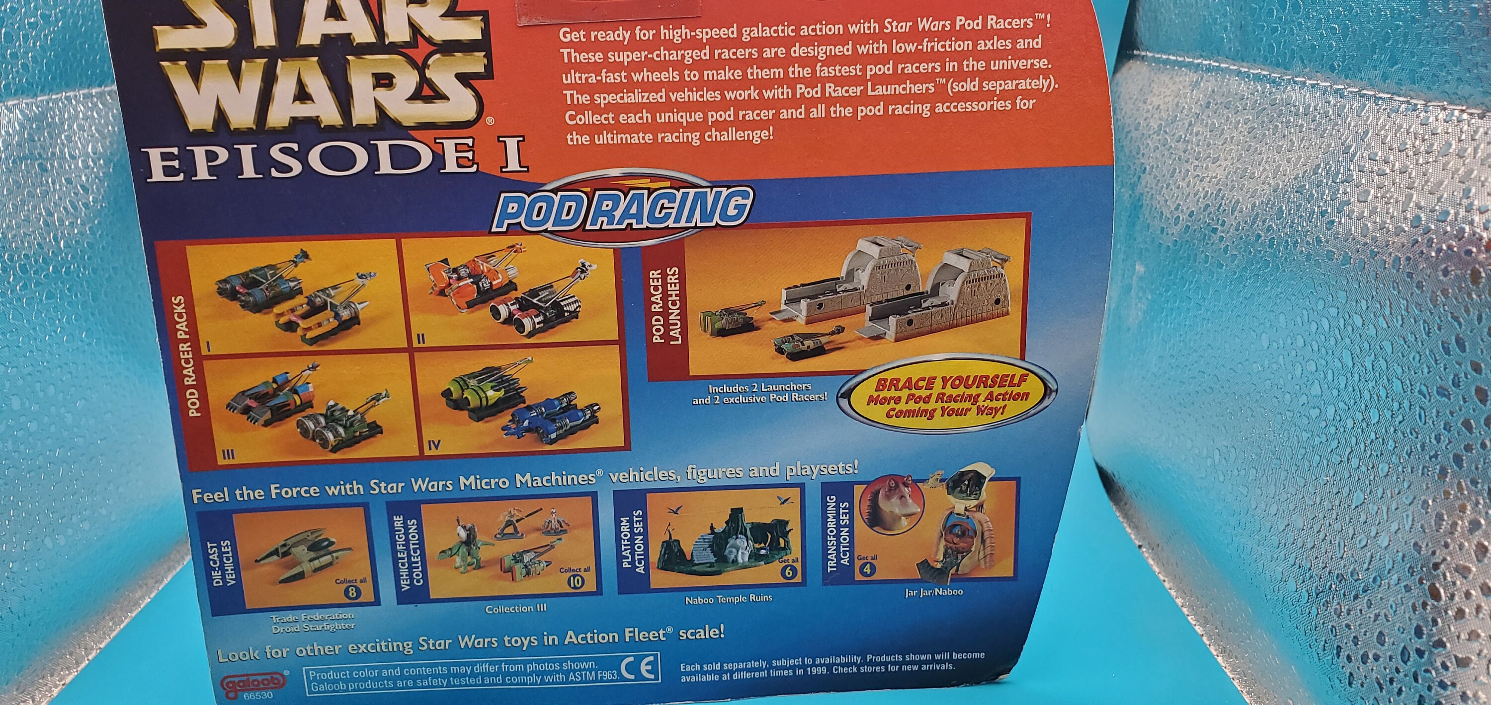 Micro Machines Star Wars Episode 1 Pod Racing Pack by Galoob - Etsy