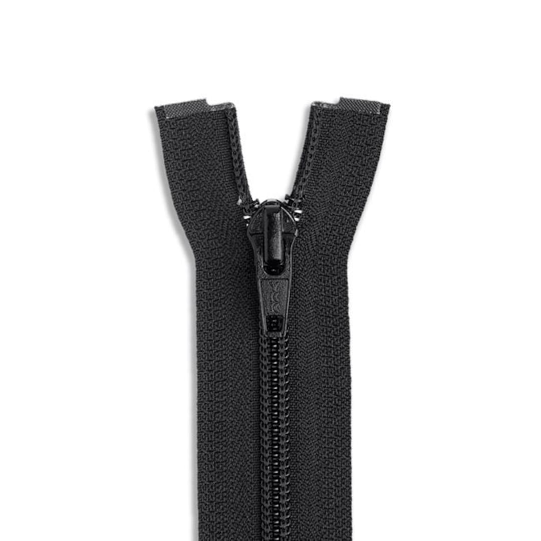 YKK Black #5 Coil Separating Jacket Zipper - Etsy