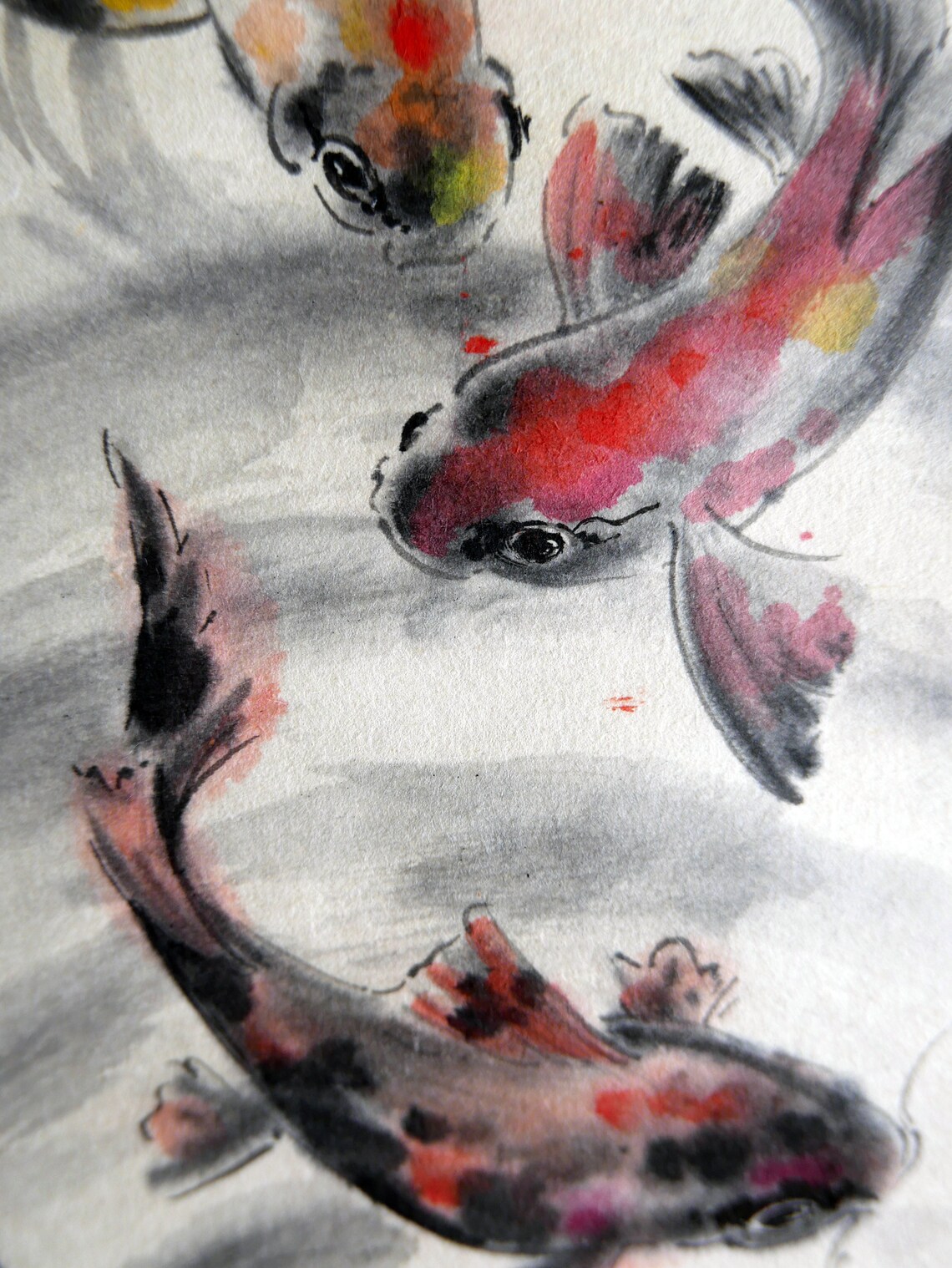 Gold Fish Japanese Koi Koi Fish Carp Lucky Symbol - Etsy