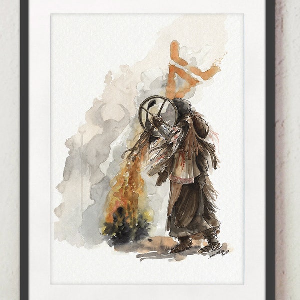 Shaman Poster - Etsy