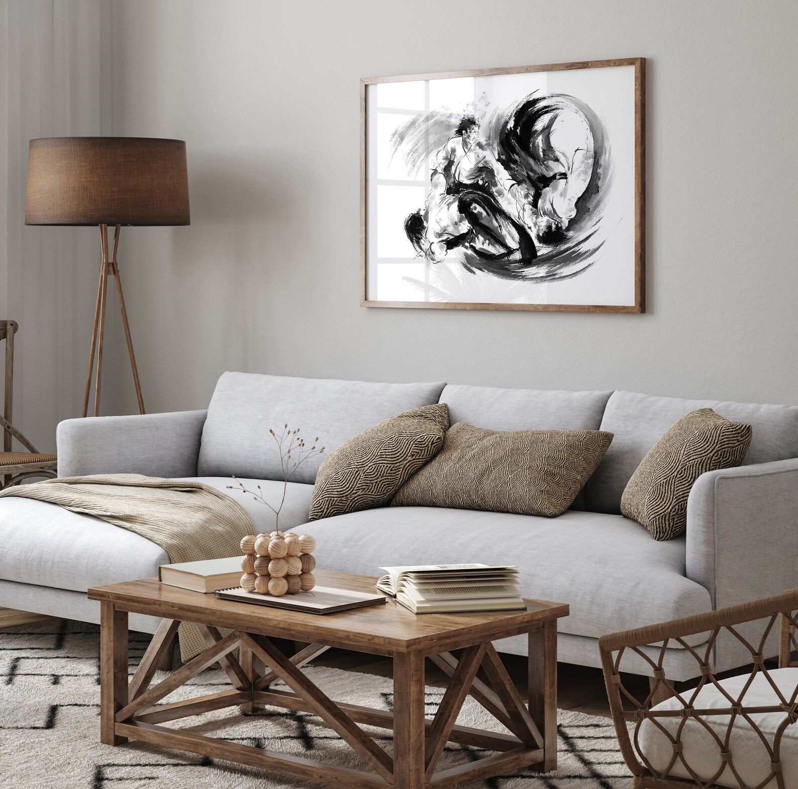 Aikido Painting Aikido Paintings Aikido Home Decor Aikido - Etsy