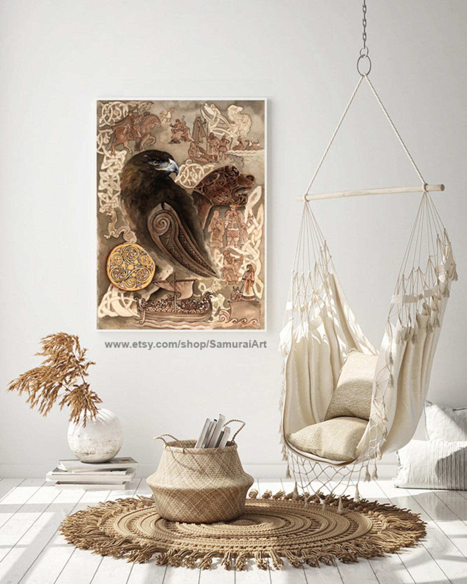 Viking Art Norse Mythology Viking Poster Norse Norse - Etsy