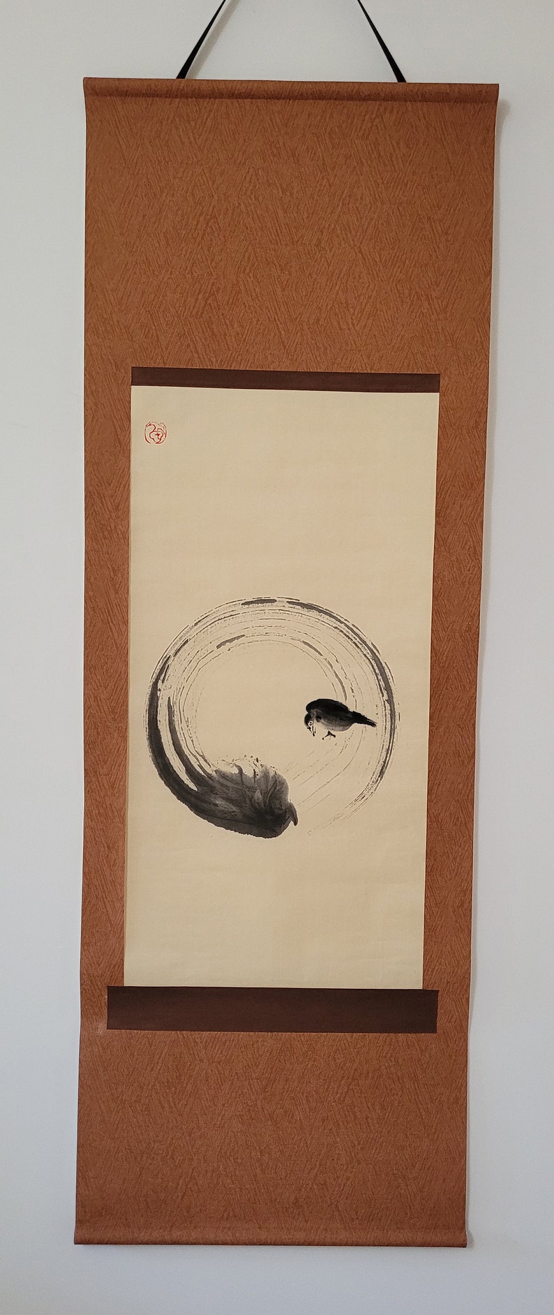 Zen Zen Painting Zen Wall Art Enso Cirlcle Enso Wall Art - Etsy