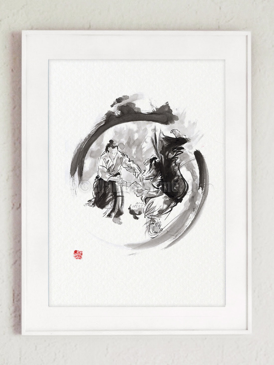 Aikido Painting