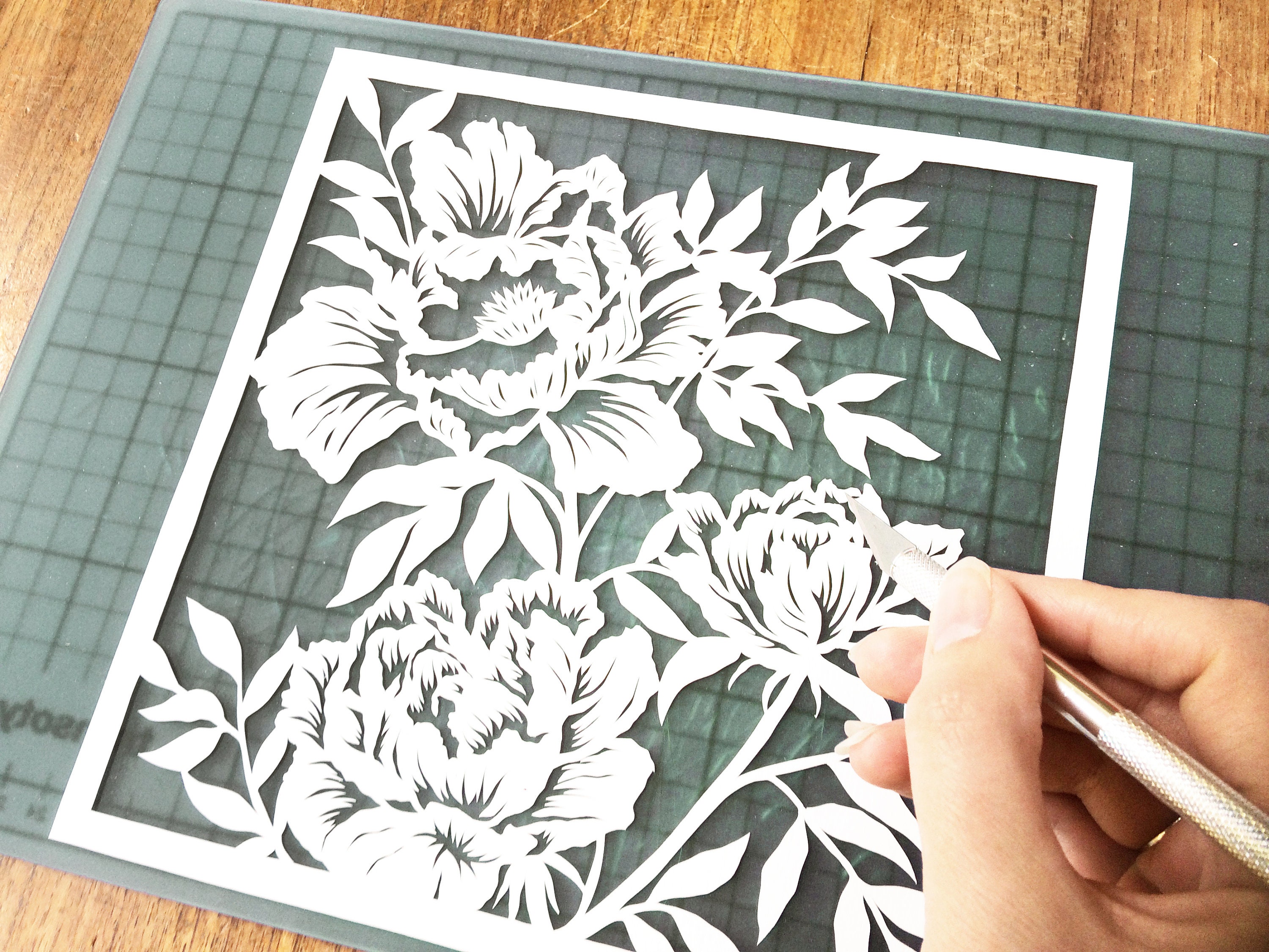 Online Workshop Papercutting Self Isolation Diy DIY Papercutting Paper ...