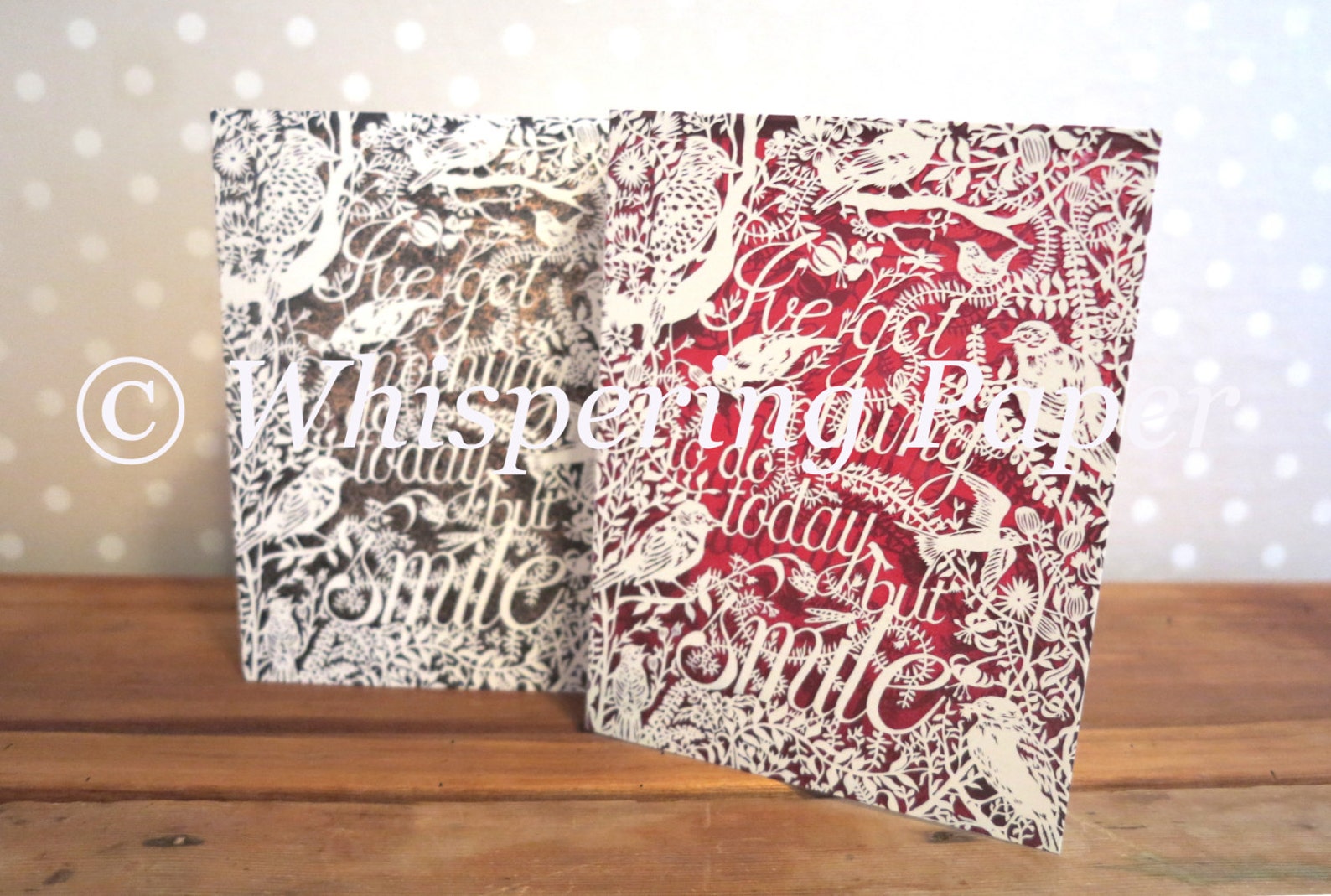 SALE Set of 7 Greeting Cards Paper Cut Art Greeting Cards Blank Double ...