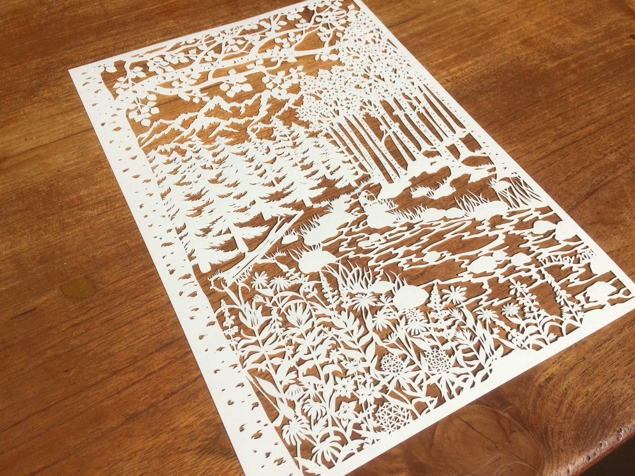 Custom Paper Wedding Gift - Tailor-made Handcut Papercut - Bespoke ...