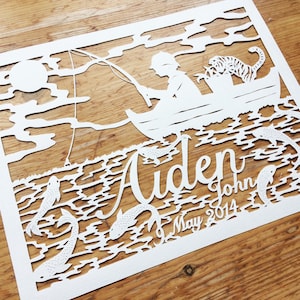 Custom Made Hand Cut Paper Cut Art - Bespoke Paper Cut Out ...