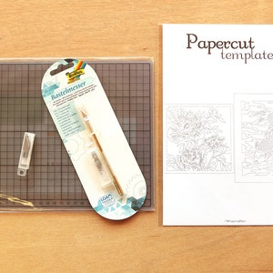 Online Workshop Papercutting - Self Isolation Diy - DIY Papercutting ...