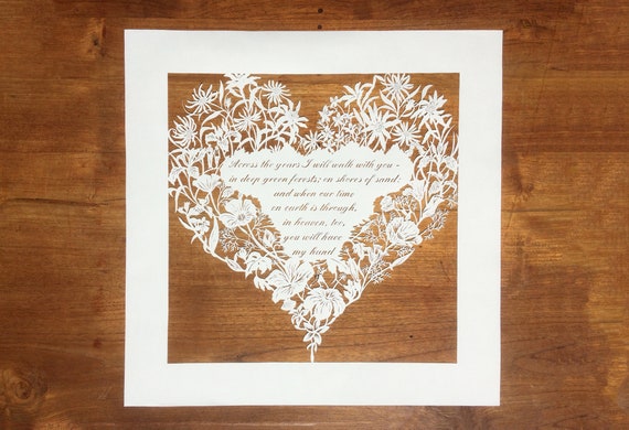 Custom made Hand cut Paper cut art Bespoke Paper cut out | Etsy