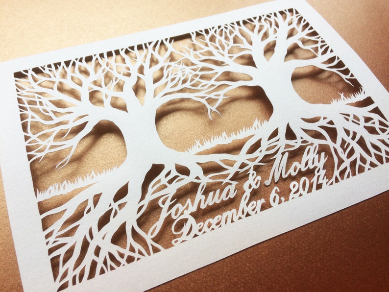 Custom Made Hand Cut Paper Cut Art - Bespoke Paper Cut Out ...