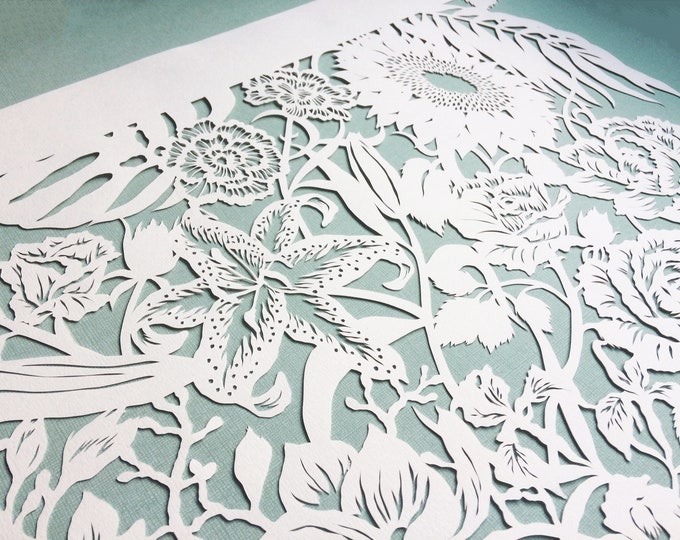 Tailor-made Handcut Papercut Bespoke Interior Art - Etsy