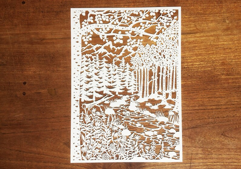 Custom Paper Wedding Gift - Tailor-made Handcut Papercut - Bespoke ...