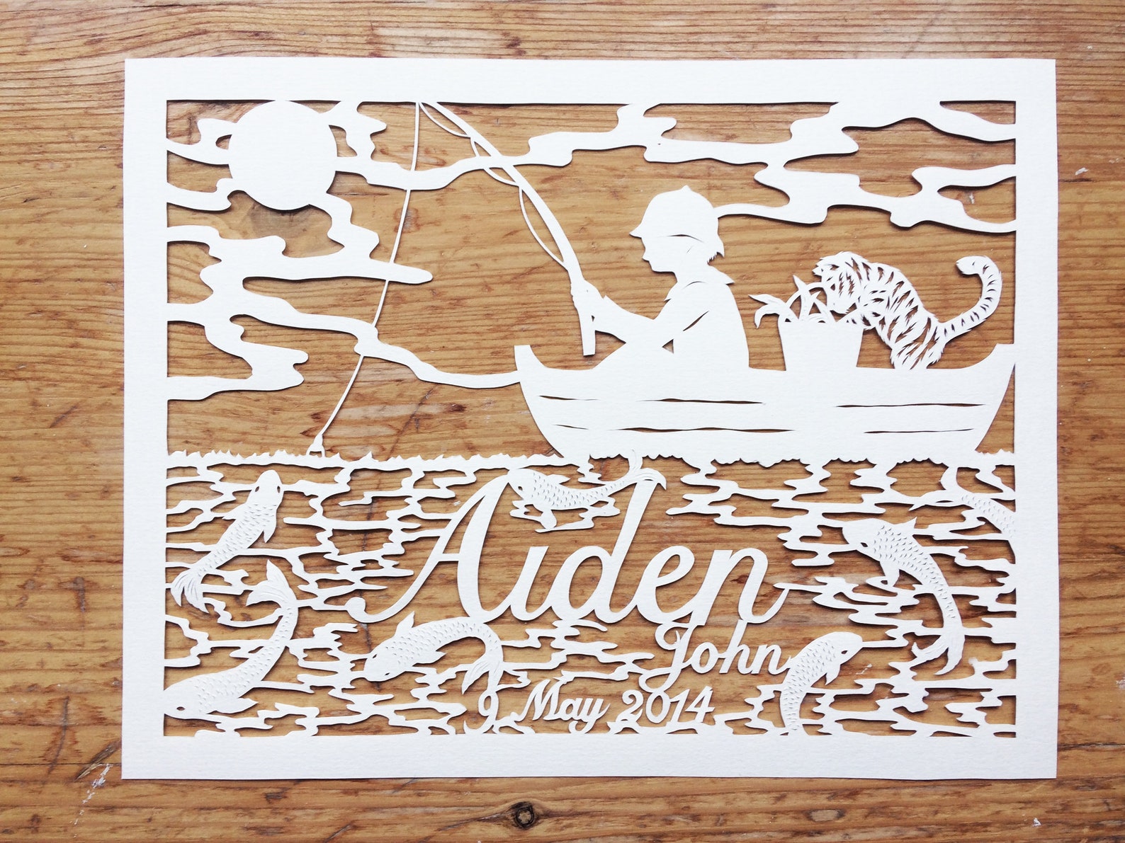 Custom Made Hand Cut Paper Cut Art - Bespoke Paper Cut Out ...