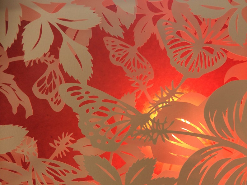 Machine Cut Papercut Nightlight Details Hand Cut Paper Cut - Etsy