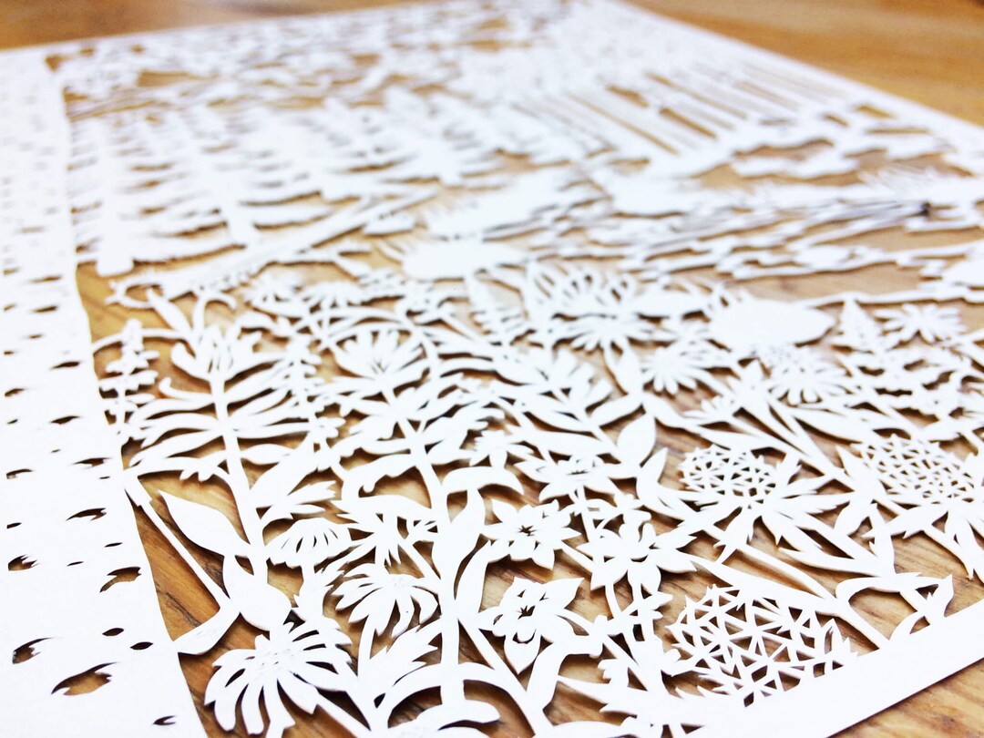 Custom Paper Wedding Gift - Tailor-made Handcut Papercut - Bespoke ...