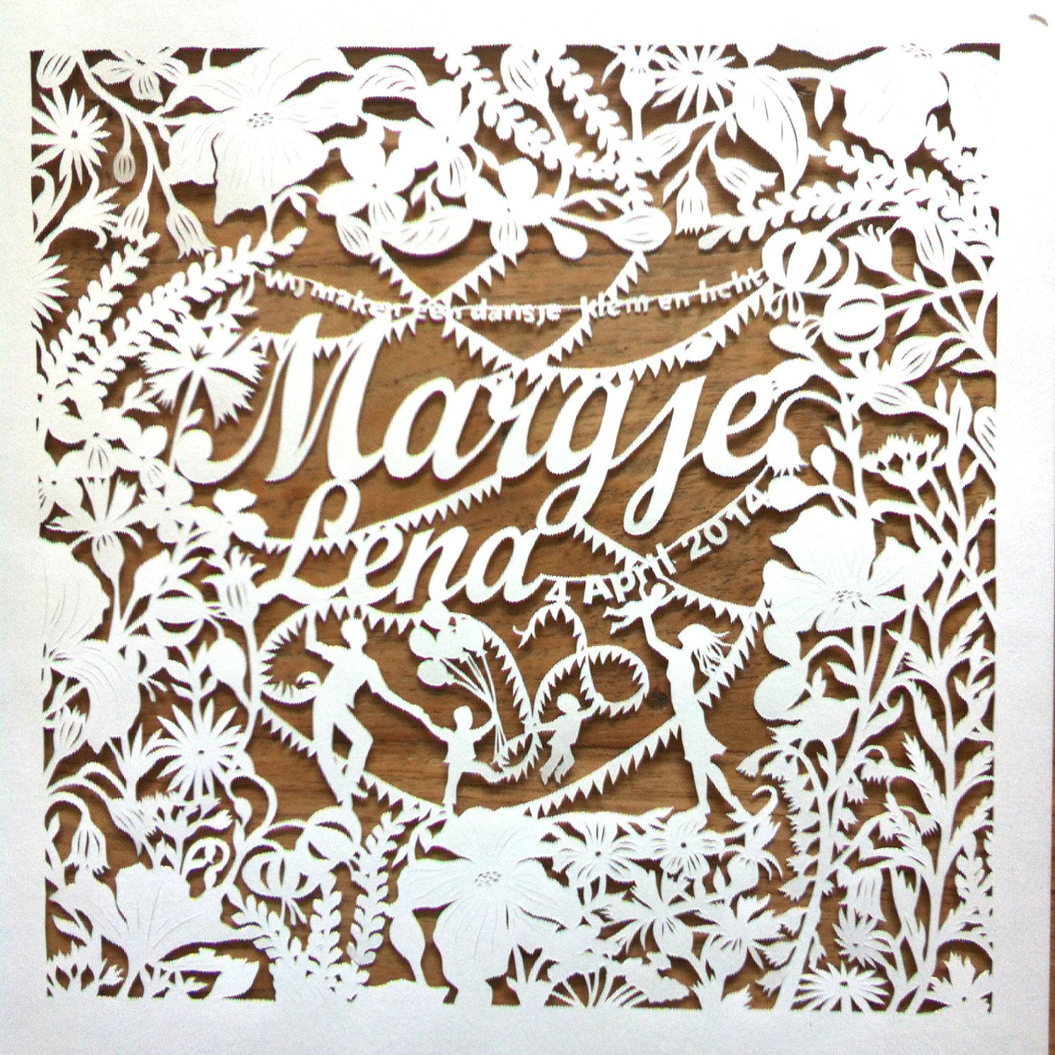 Custom Made Hand Cut Paper Cut Art Bespoke Paper Cut Out Papercutting ...