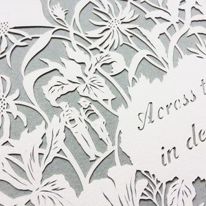 Custom Made Hand Cut Paper Cut Art - Bespoke Paper Cut Out ...