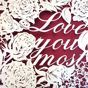 Custom Made Hand Cut Paper Cut Art - Bespoke Paper Cut Out ...