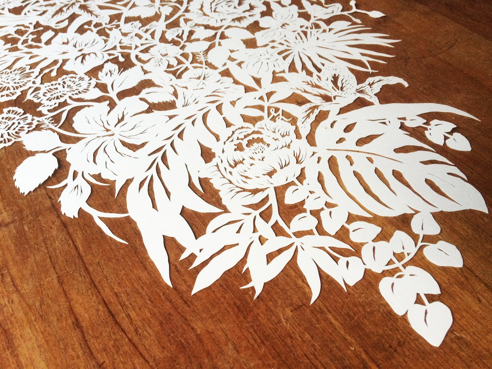 Tailor-made Handcut Papercut - Bespoke Interior Art - Papercutting Art ...