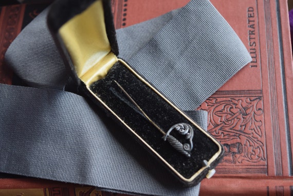 Antique Stick Pin Presentation Box, Heirloom Display … - Gem