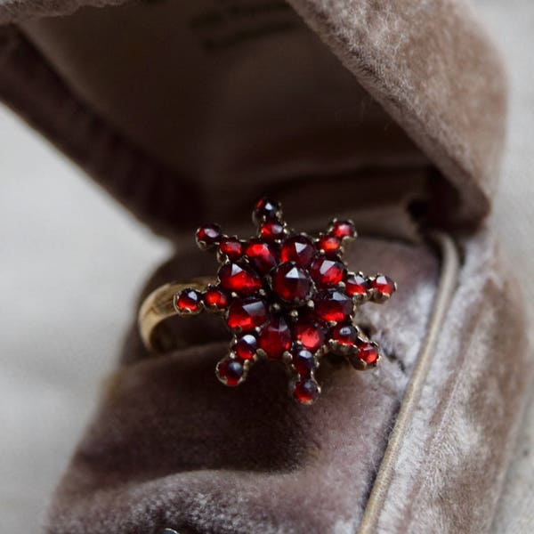 Bohemian Garnet - Etsy
