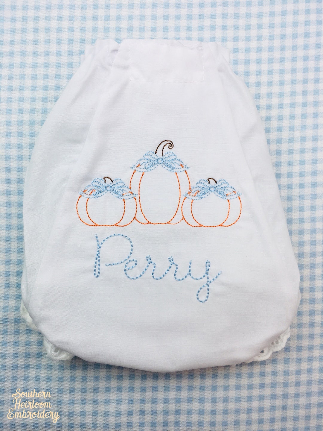Pumpkin Bloomers, Halloween Bloomers, Boutique Bloomers, Heirloom ...