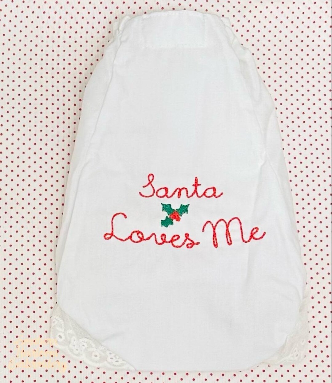 Santa Christmas Bloomers, Santa’s Little Helper, Christmas Diaper Cover ...