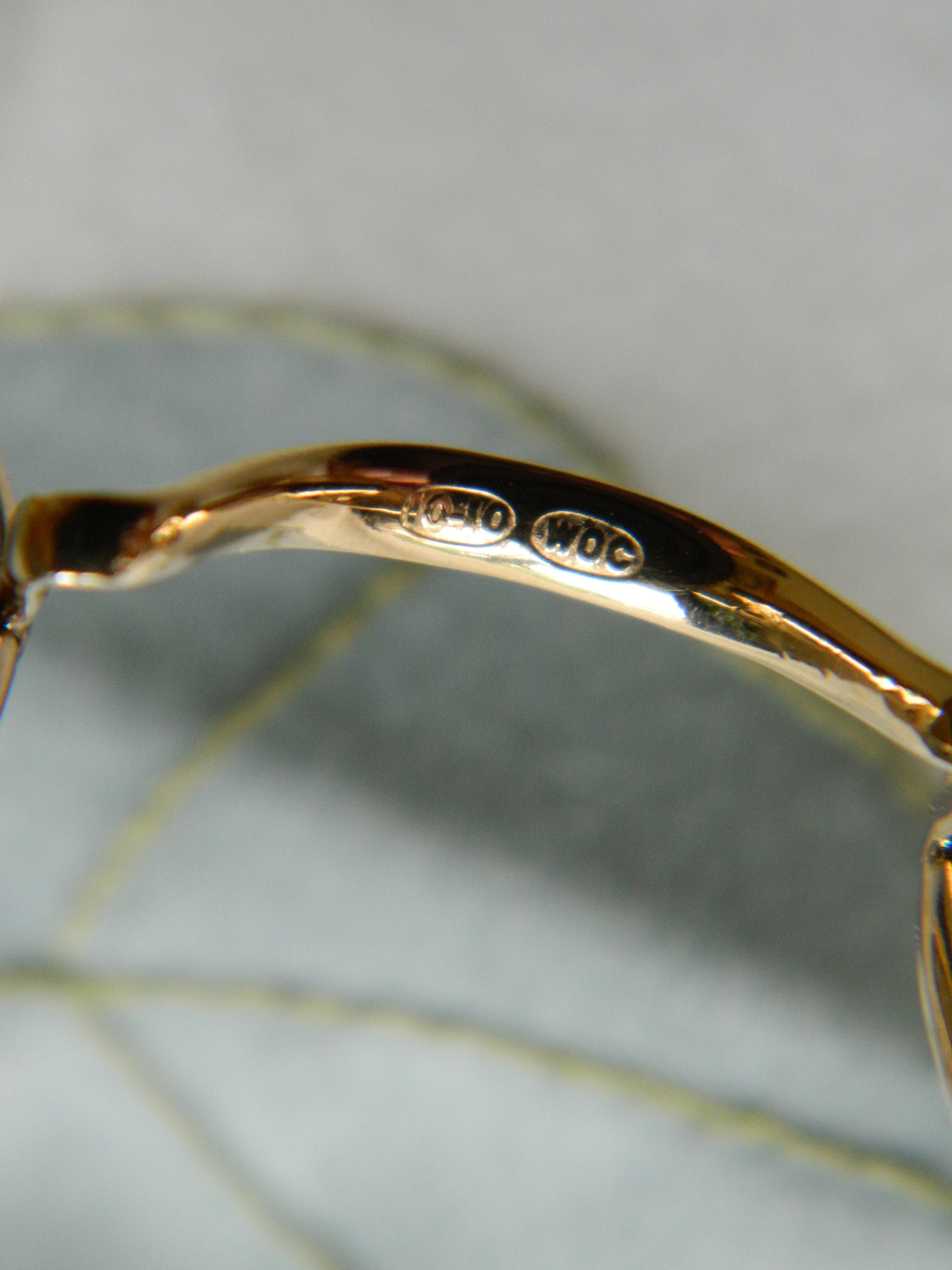 True Vintage Rare Antique Edwardian Era Gold Filled 1-10-10 KGF WOC ...