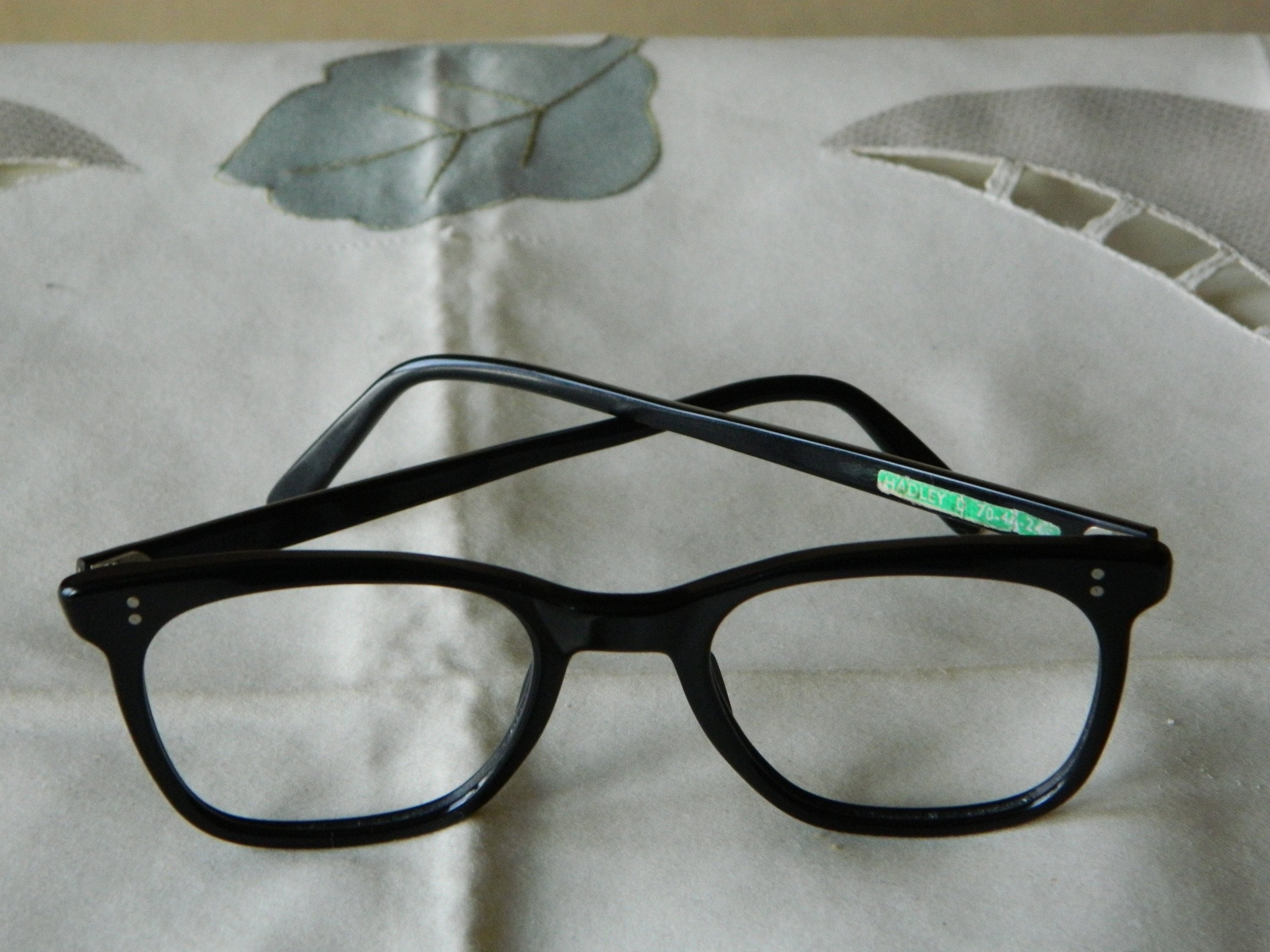 True Vintage Rare HADLEY Eyeglasses Frame. Made in England. - Etsy Ireland