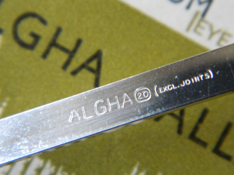 True Vintage Rare London Line ALGHA 20 CALLAN White Gold - Etsy