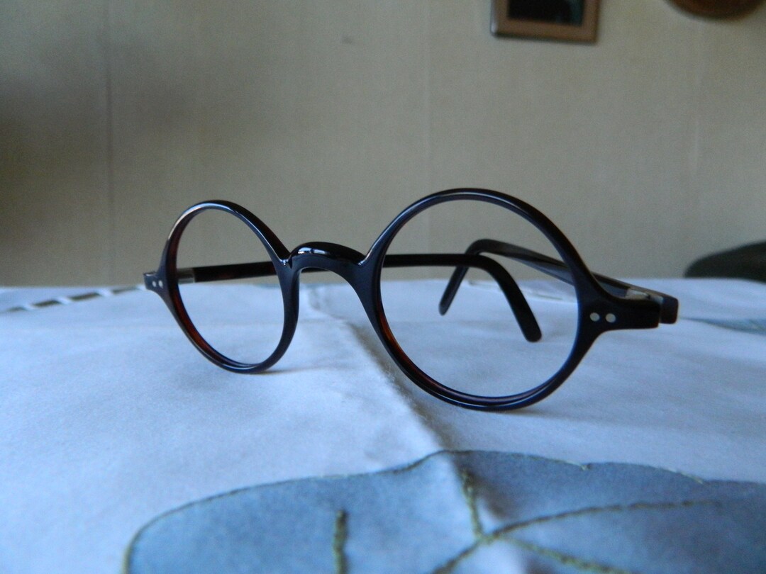1920s Round Eyeglasses Frames: Antique British Handmade Spectacles, NOS ...