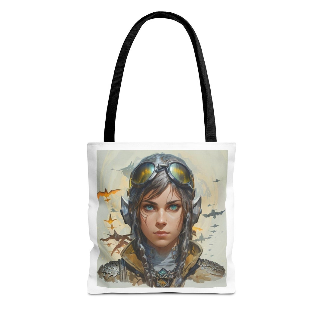 Amelia Earhart Carry on Luggage Tote Bag (AOP) Female Girl Woman Pilot ...