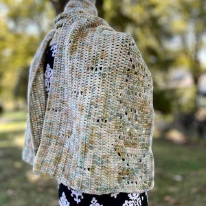 The Boardwalk Wrap Double Crochet Scarf Pattern; PDF Download Only ...