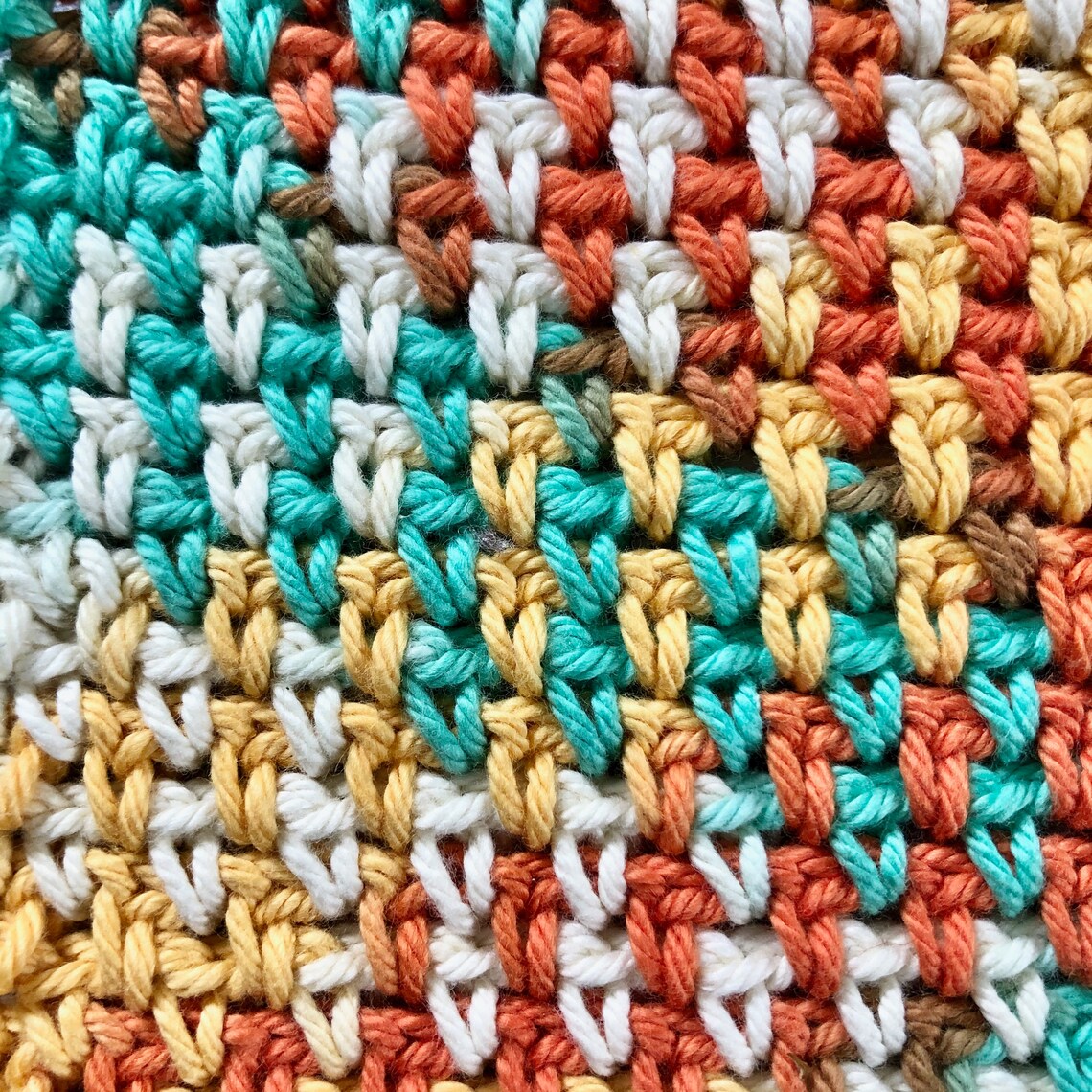 Linen Stitch Mug Rug; Mug Rug Crochet Pattern; Downloadable Pdf ...