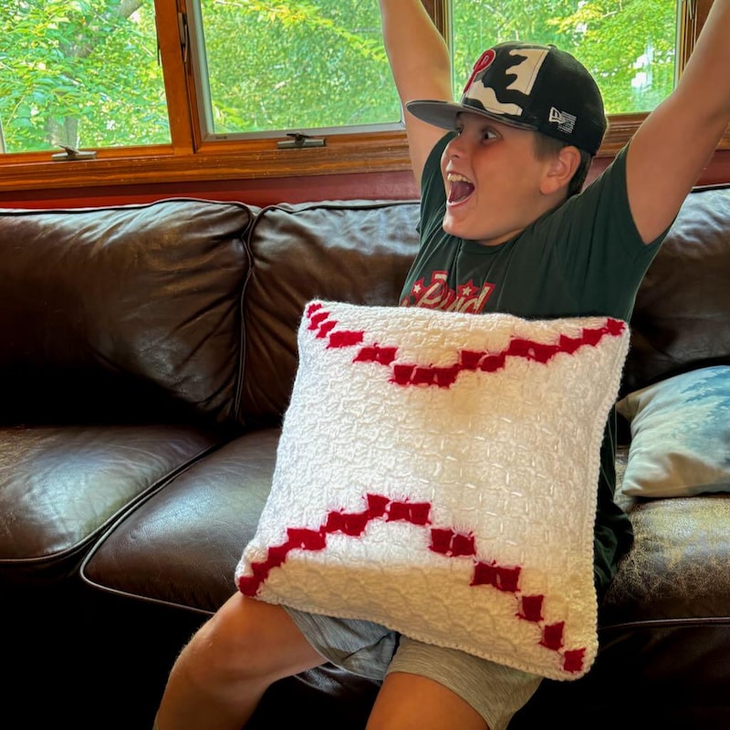 Baseball Pillow - Etsy