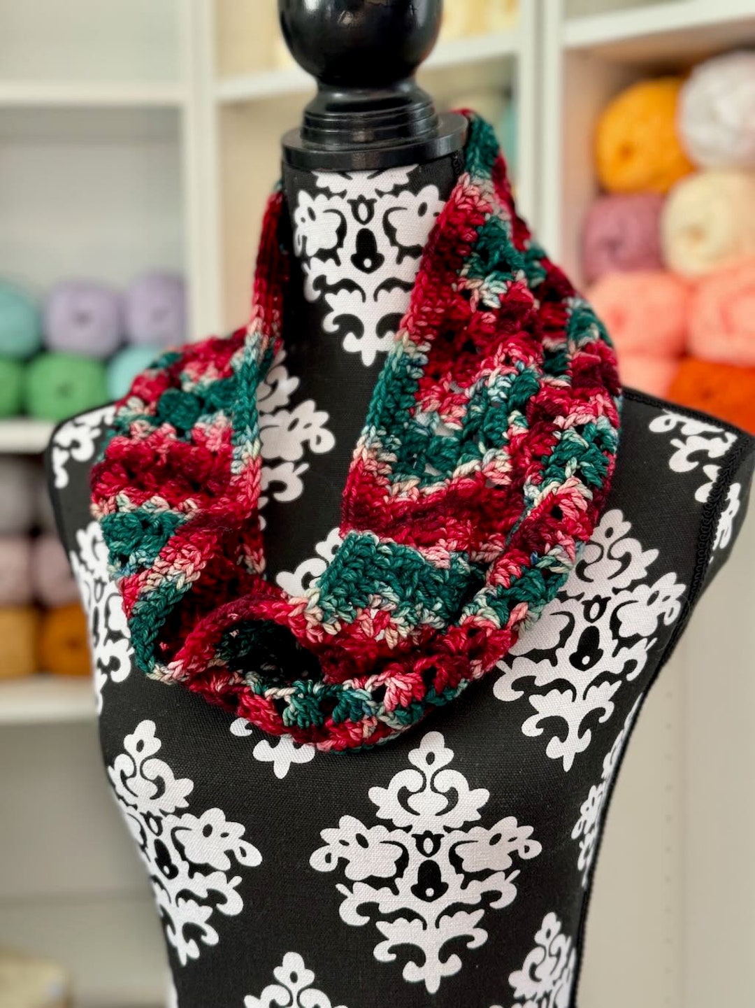 The Kate Crochet Cowl Pattern; PDF Download Only; Crochet Cowl Pattern ...