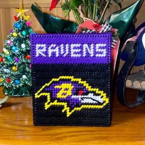 Baltimore Ravens Tissue Box Cover - Etsy