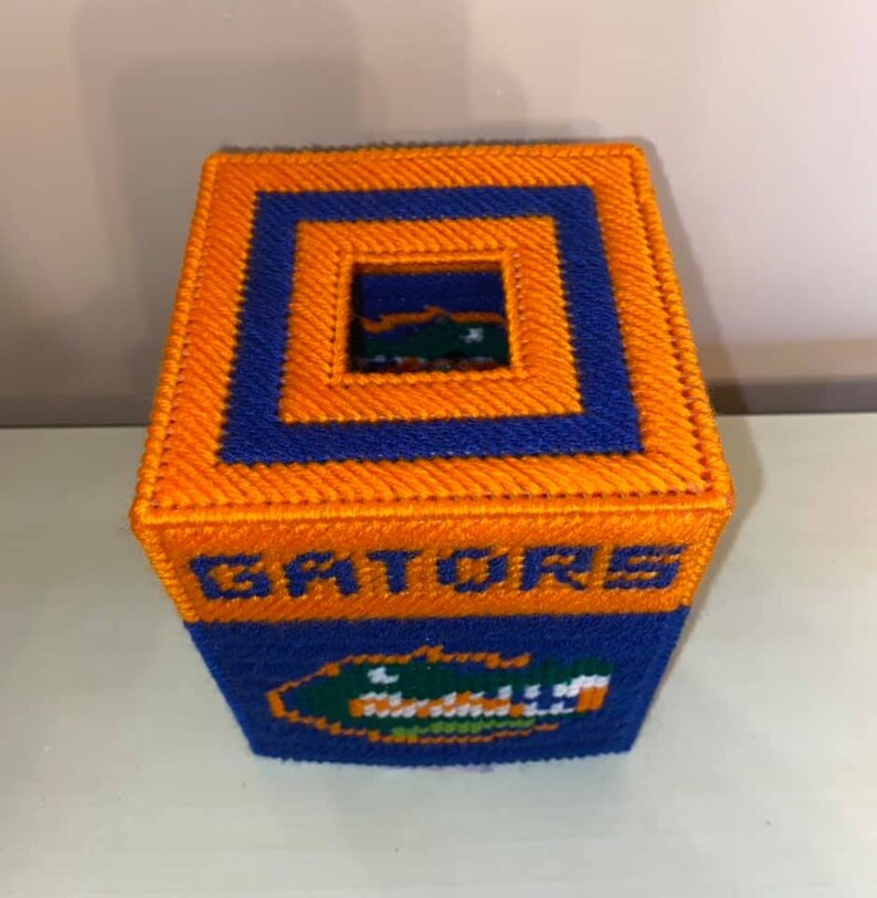 Florida Gators Tissue Box Cover - Etsy