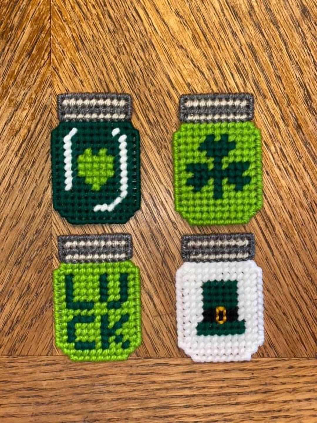 St. Patrick’s Day Mason Jar Magnets - Set of 4 - Etsy