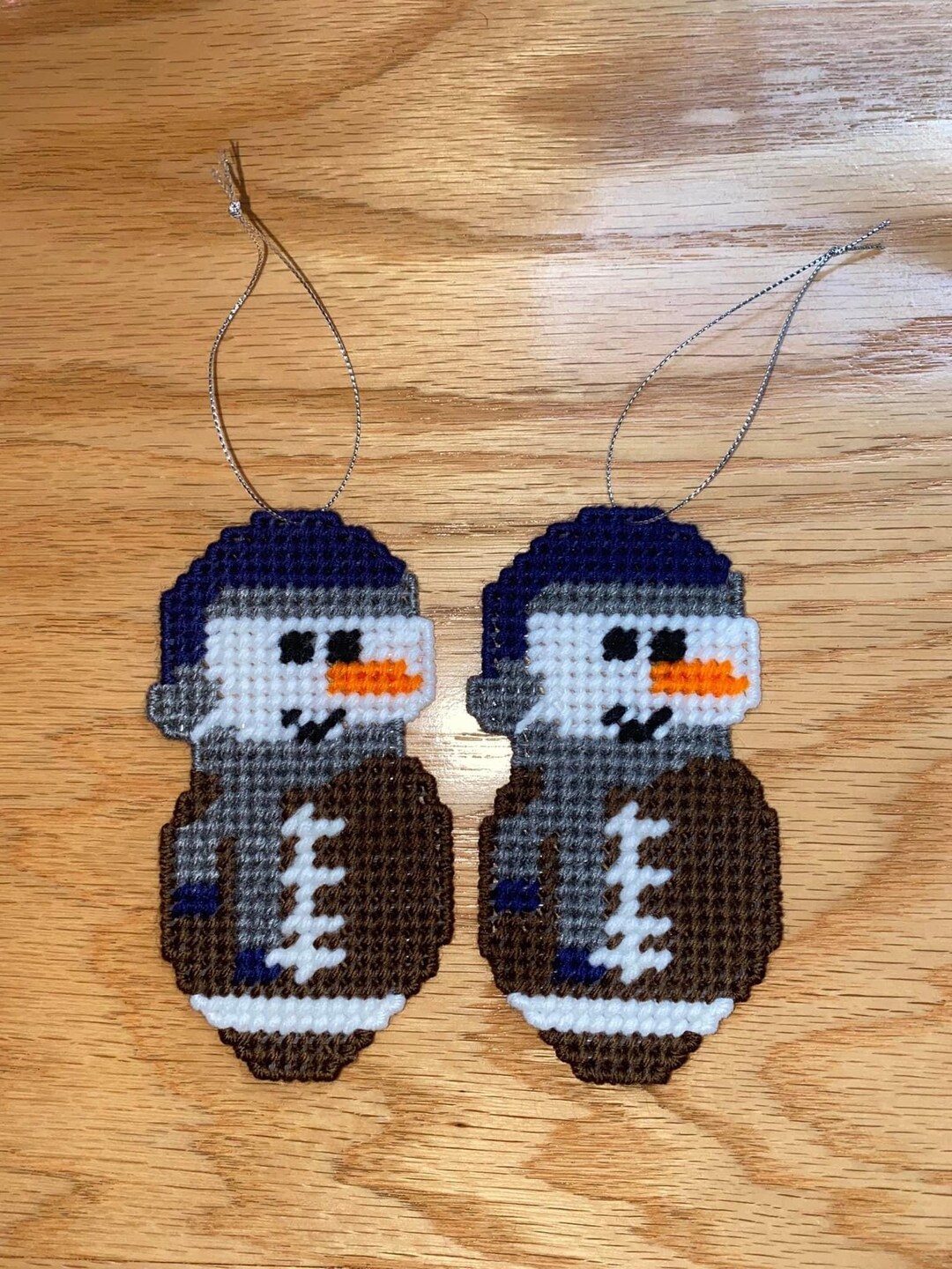 Dallas Cowboys Football Snowman Set - Etsy