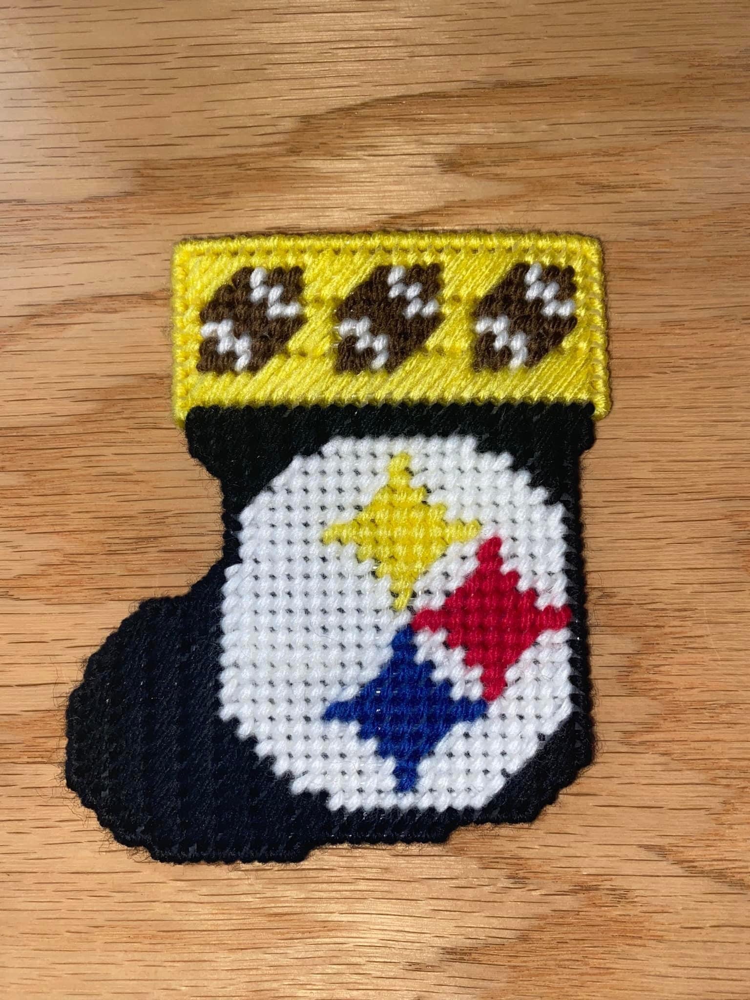 Pittsburgh Steelers Mini Christmas Stocking - Etsy