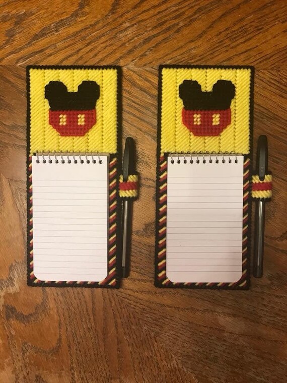 Mickey Mouse Fridge Magnet Notepad | Etsy